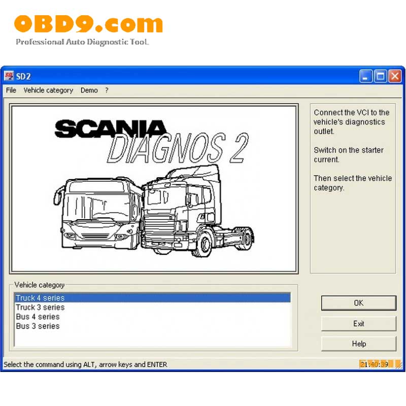 Scania VCI-1 Diagnostic Kit, SCANIA Diagnostic Equipment