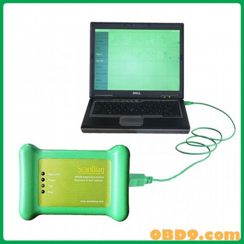 Diagnose Tool Scan Diag Box Full Set High-tech Auto Fault Diagnostic ...