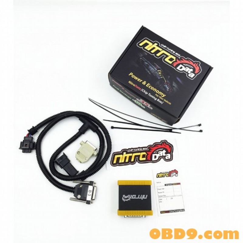 Nitrodata Chip Tuning Box For Benzine Gasoline Cars Turbobenzine