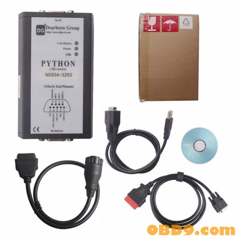 Python Diesel Special Diagnostic Instrument Support HINO Nissan Toyota