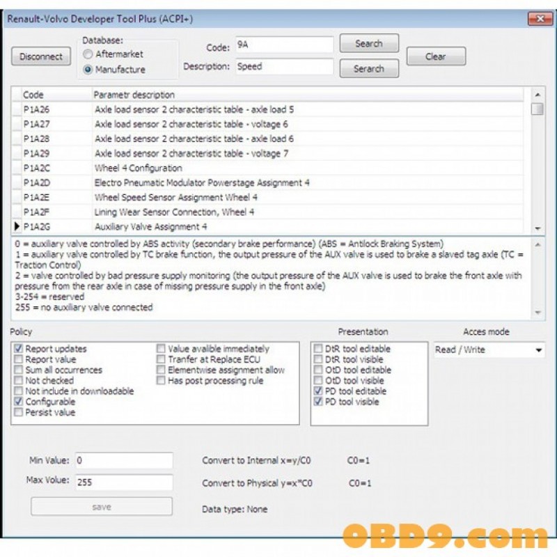 Volvo Renault MACK Ptt Developer Tool V2.04.87 with Last Acpi+ Update 05 2016