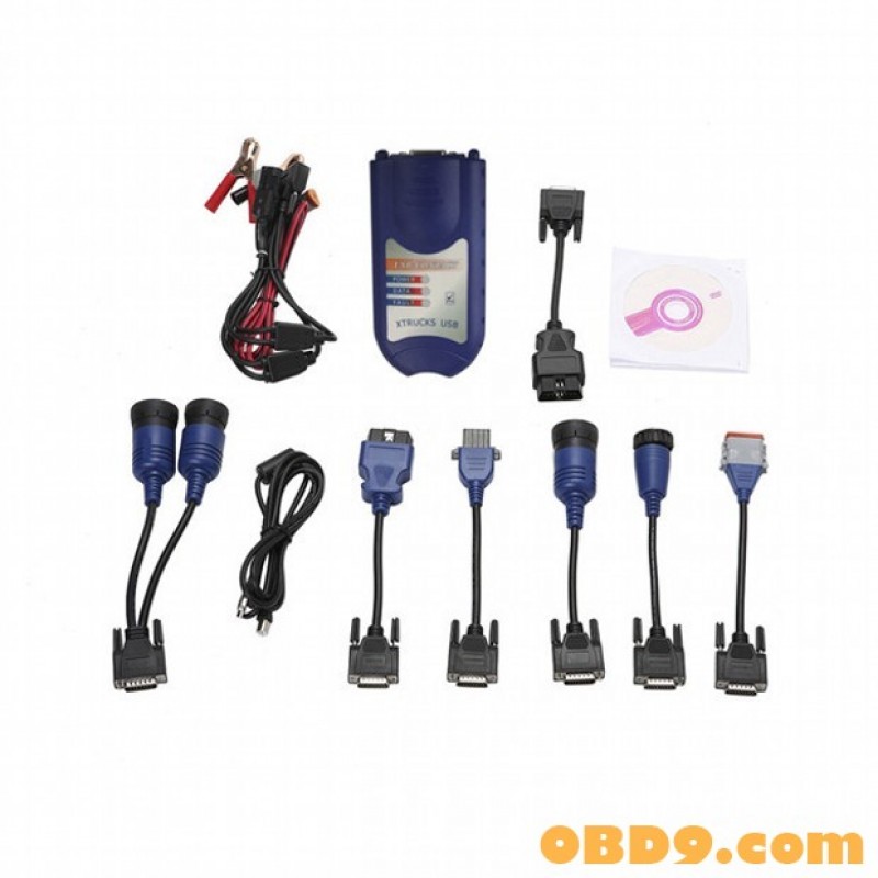 Xtruck USB Link + Software Diesel Truck Diagnose Interface and Software ...